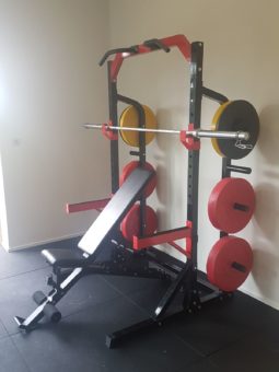 Shop Heavy Duty Semi Commercial Half Power Rack