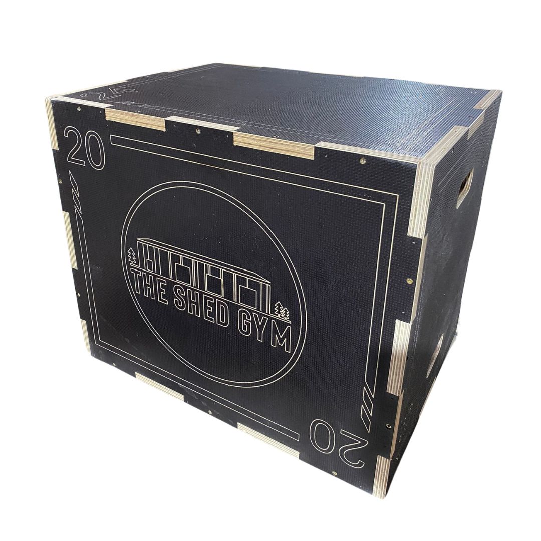 Custom Wooden Plyo Box with Logo - Fitness Equipment Ireland