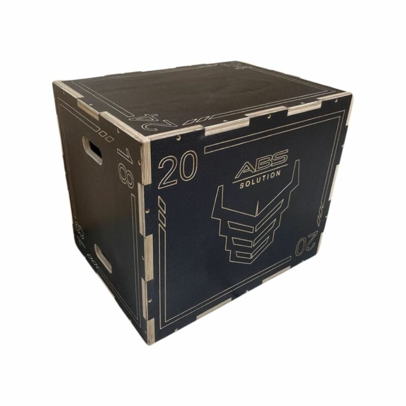 Custom Wooden Plyo Box with Logo - Fitness Equipment Ireland