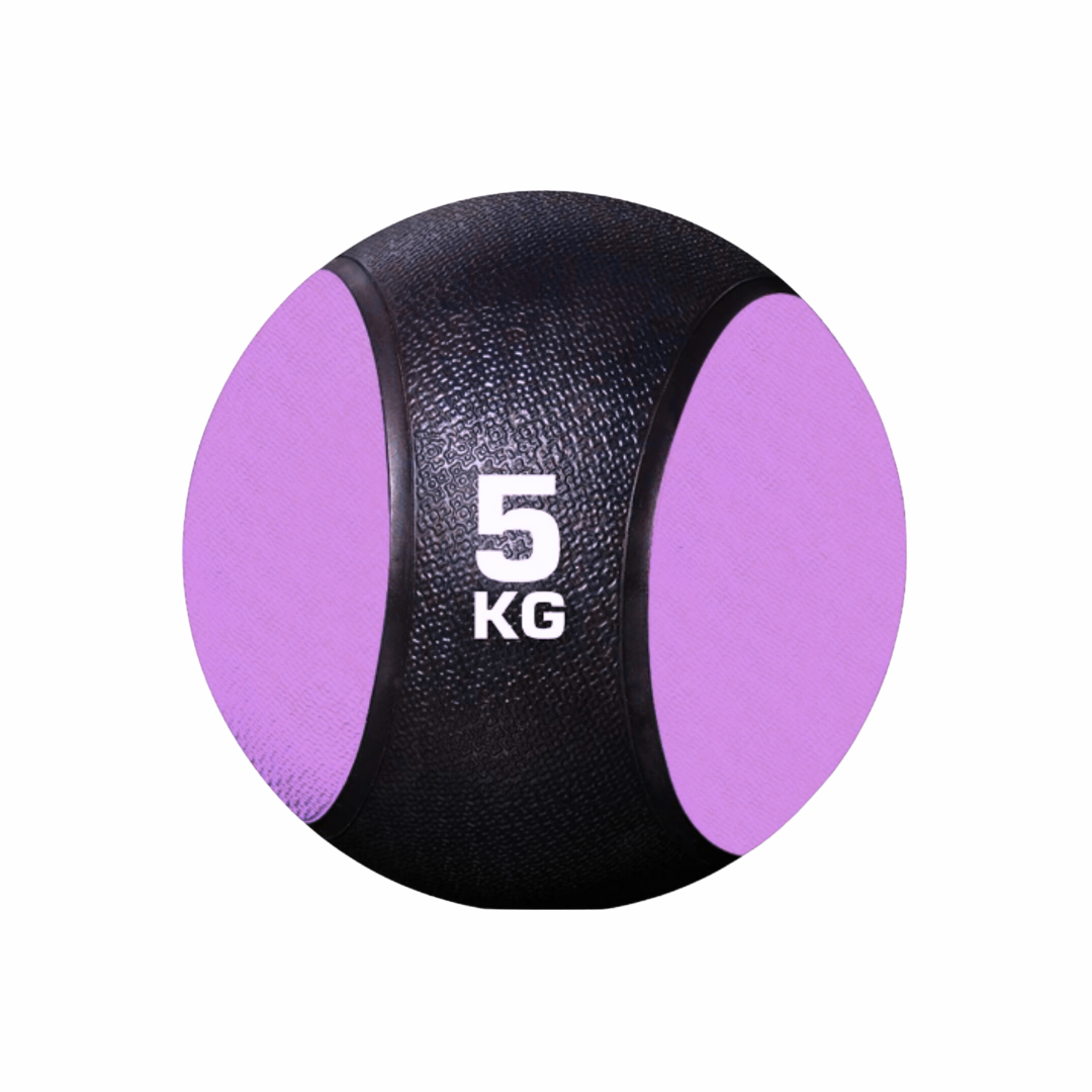 5KG Rubber Medicine Ball with Bounce For Full Body Workout