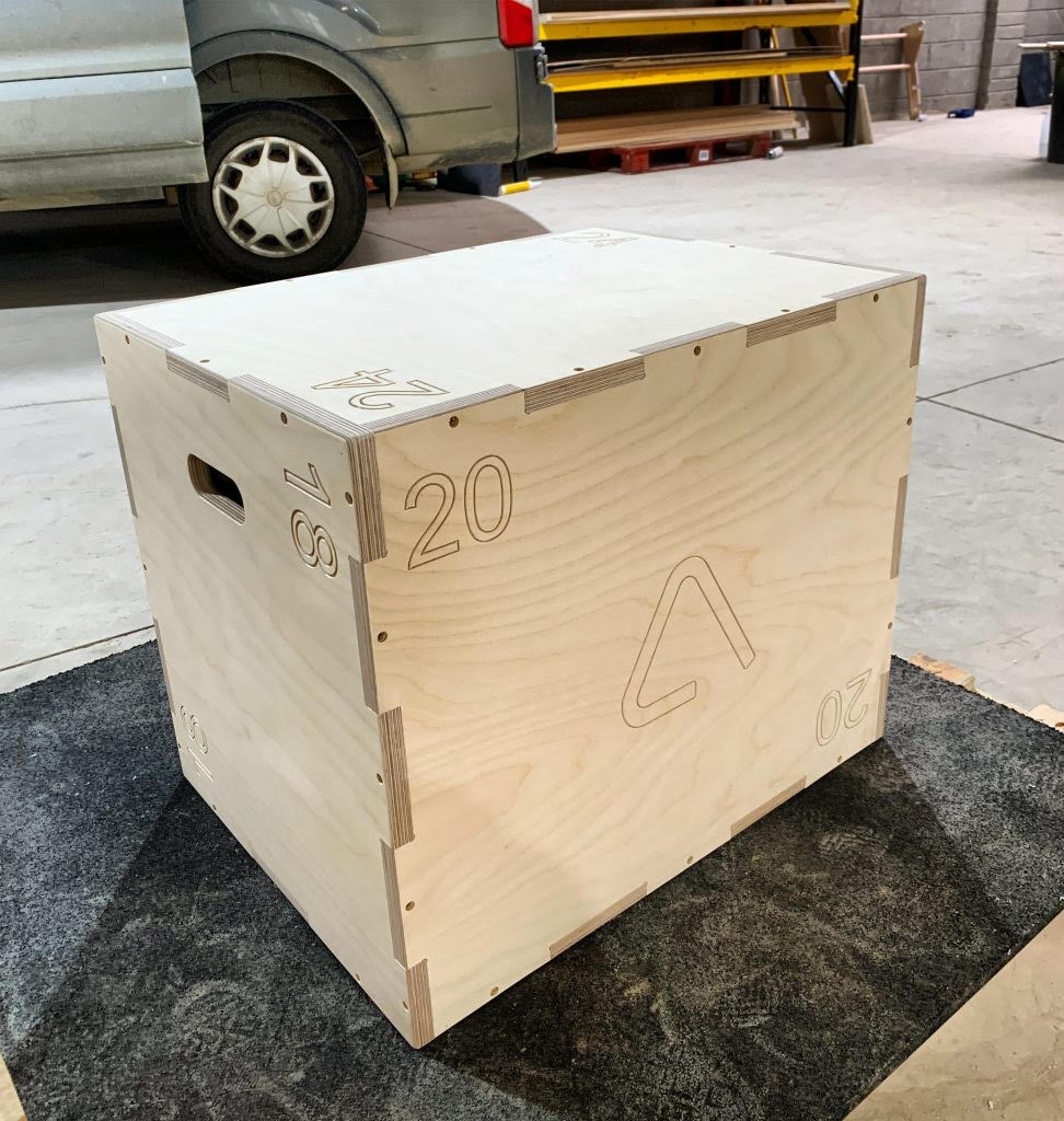 Custom Wooden Plyo Box with Logo - Fitness Equipment Ireland | Best for ...