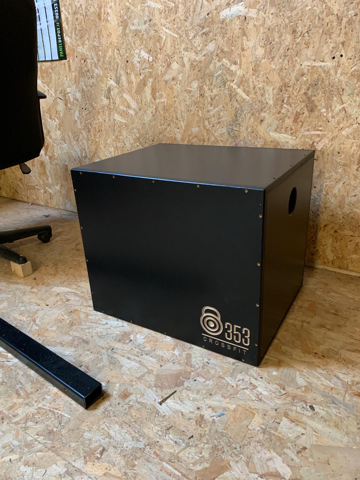 Custom Wooden Plyo Box with Logo - Fitness Equipment Ireland | Best for buying Gym Equipment