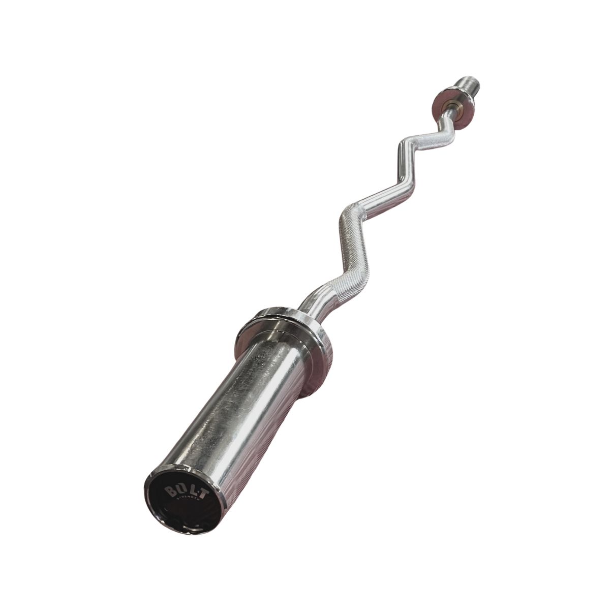 Olympic EZ Curl Bar (Black/Chrome) - Fitness Equipment Ireland | Best ...