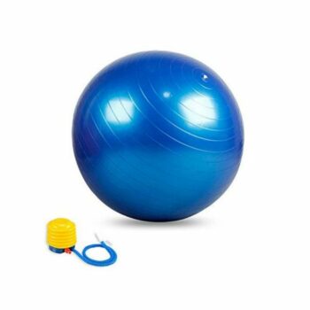 Buy Swiss Balls – 65cm (Blue) Anti Burst For Yoga Practice