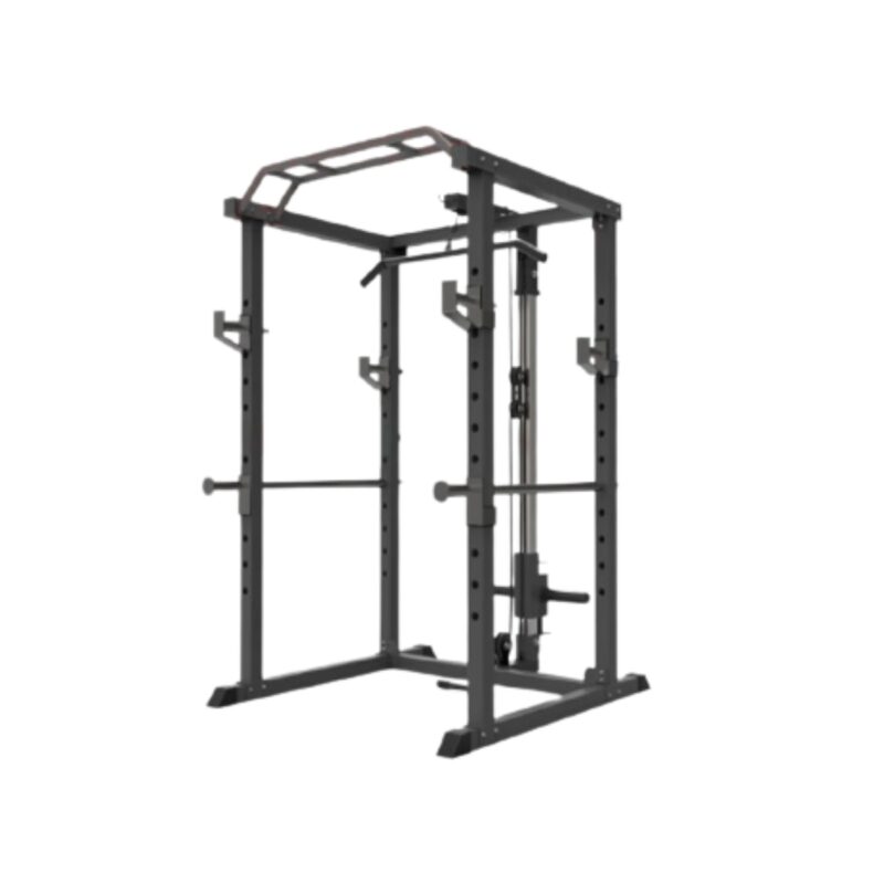 Bolt Strength Power Rack with Lat Pulldown/Low Row - Fitness Equipment ...