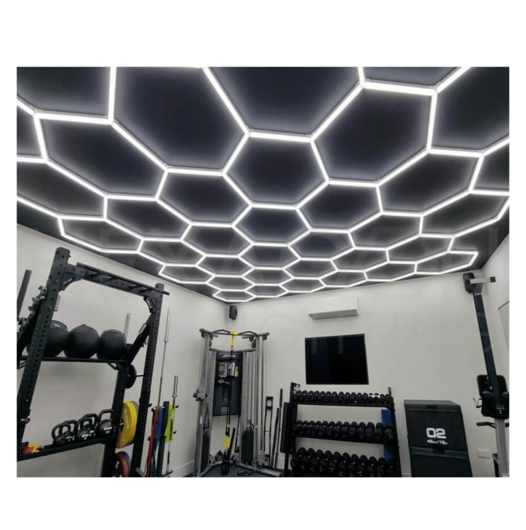 Modular Hex LED Gym Lighting - Fitness Equipment Ireland | Best for ...