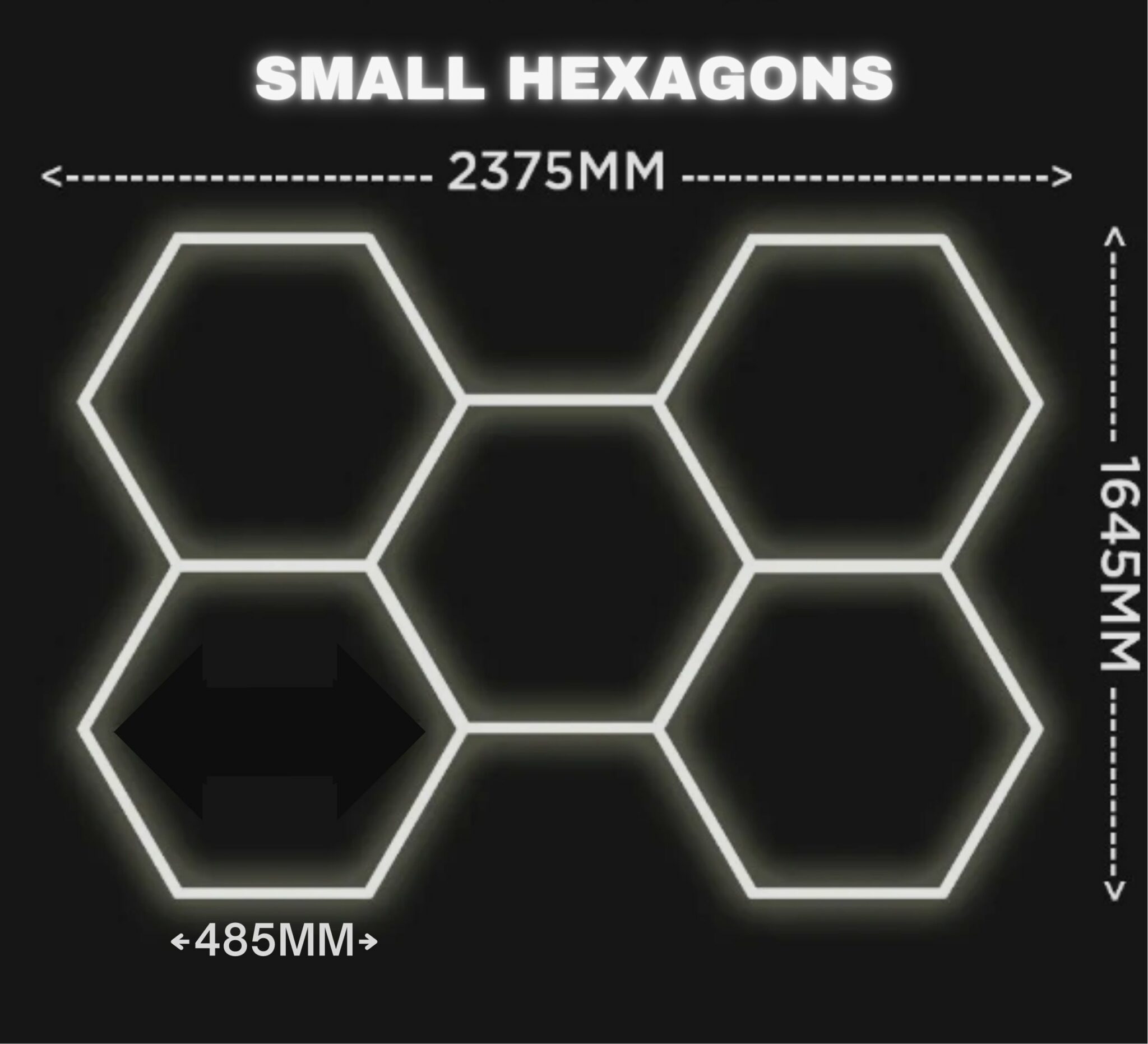 Modular Hex LED Gym Lighting - Fitness Equipment Ireland | Best for ...
