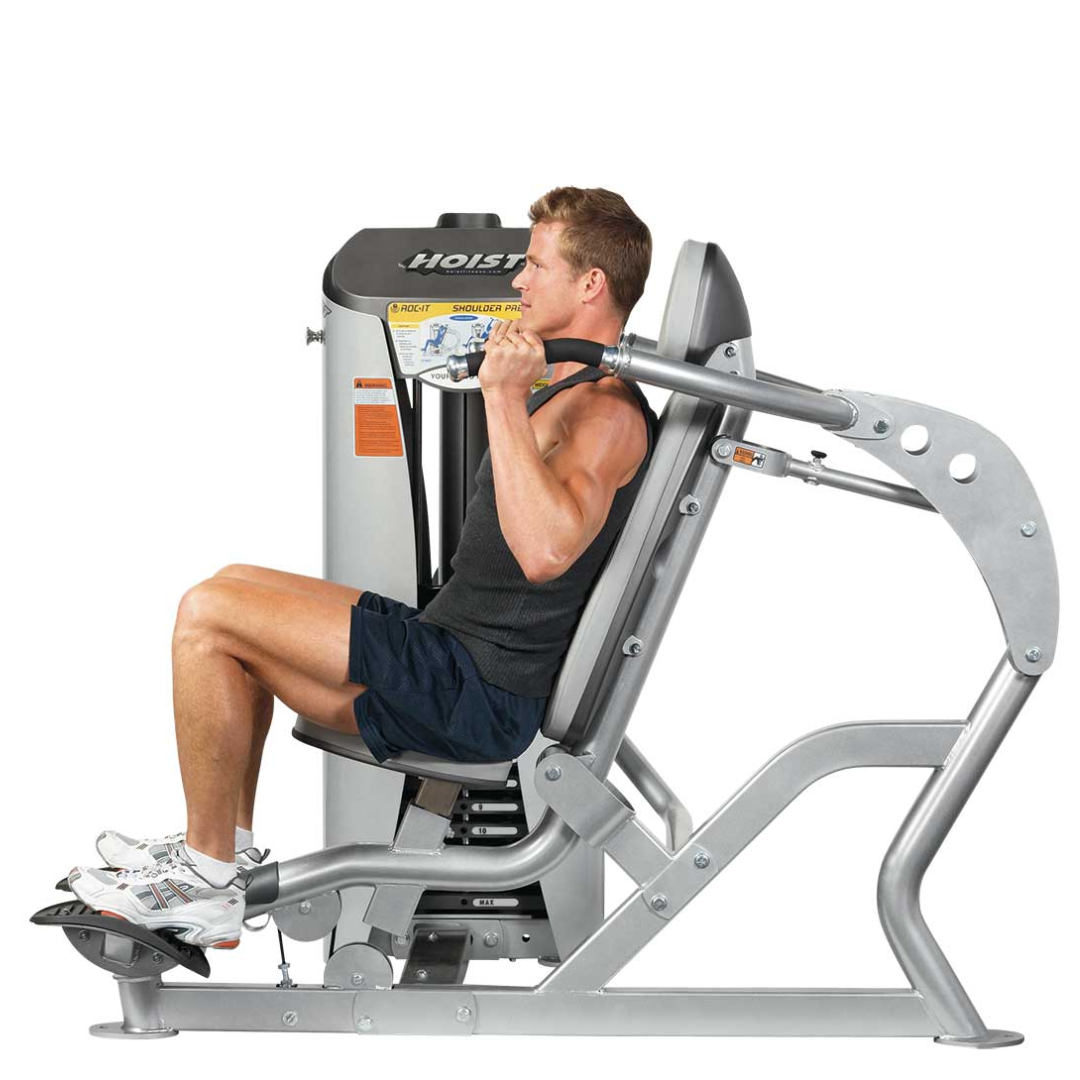 ROC-IT SHOULDER PRESS PLATINUM - Fitness Equipment Ireland | Best for ...