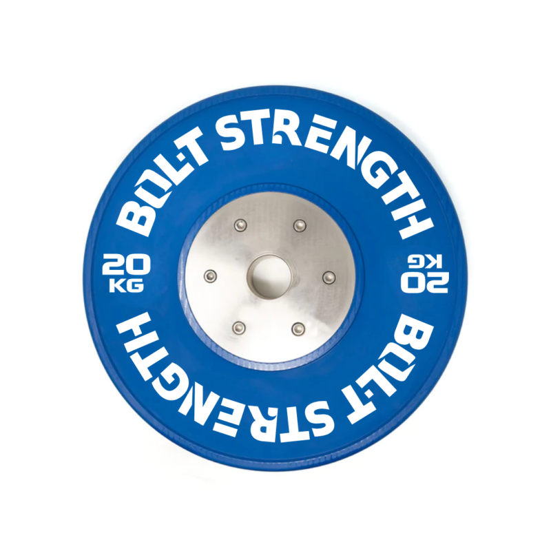 Shop 150KG Bolt Strength Competition Bumper Plate Set