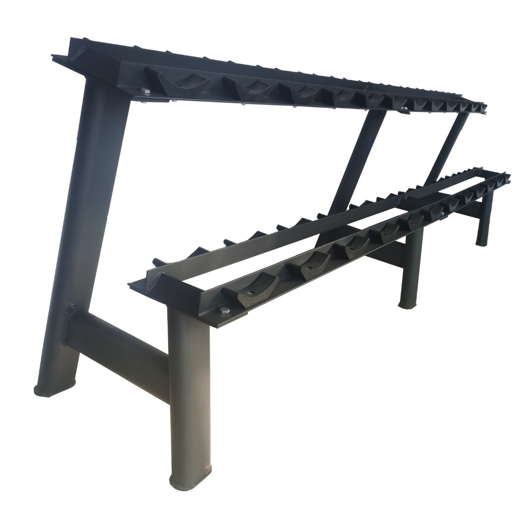 Bolt Strength Commercial Round Dumbbell Storage Rack (12 Pair ...