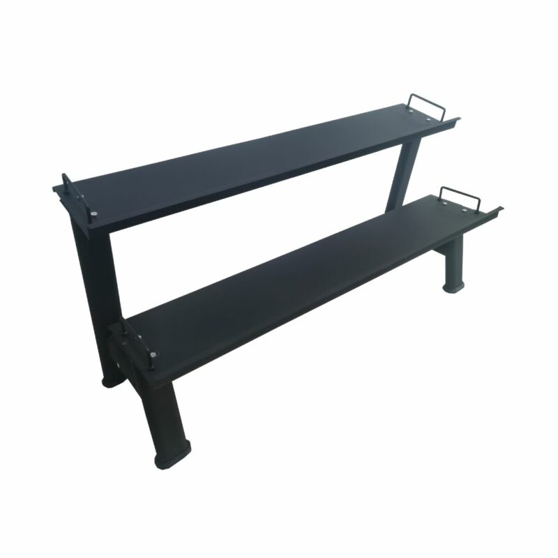 Bolt Strength Commercial Hex Dumbbell Storage Rack - Fitness Equipment ...