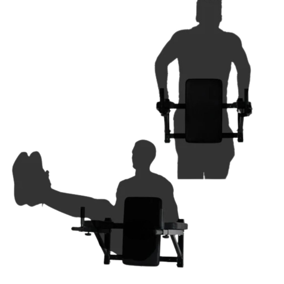 Bolt Strength Wall Mounted Dip Station / Leg Raise - Fitness Equipment ...