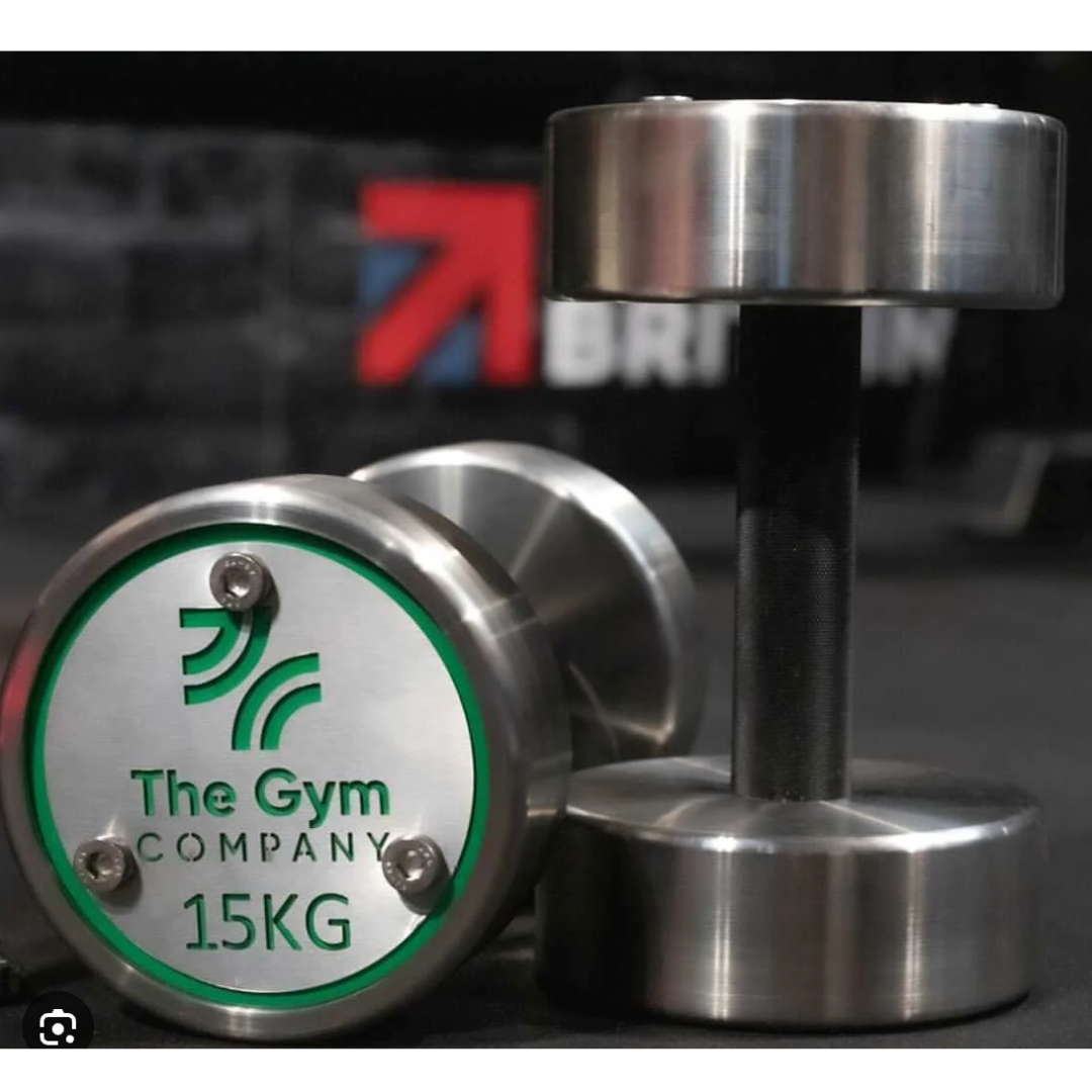 Custom Logo Round Dumbbells - Fitness Equipment Ireland