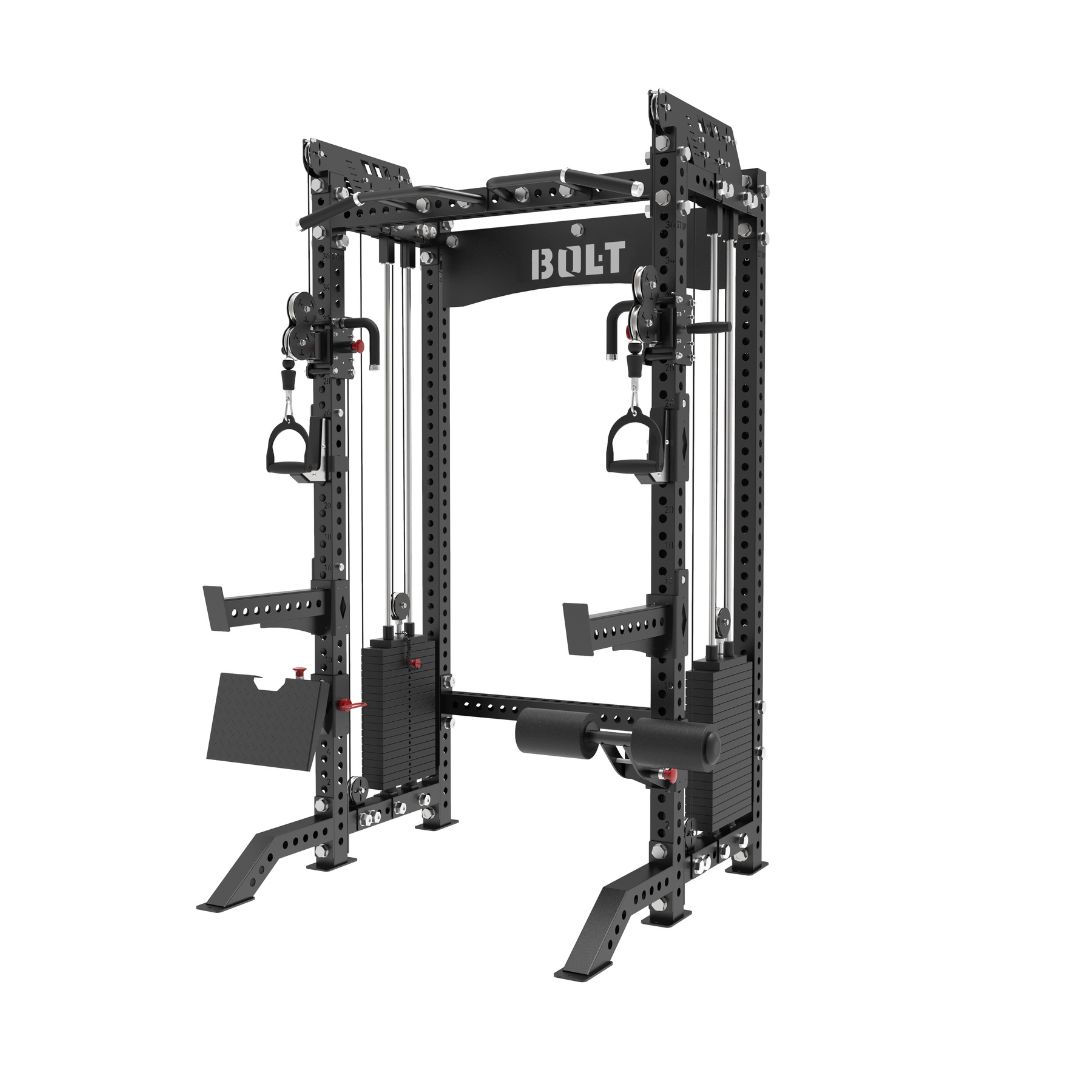 Bolt Strength Power Rack with Dual Weight Stack - Fitness Equipment Ireland