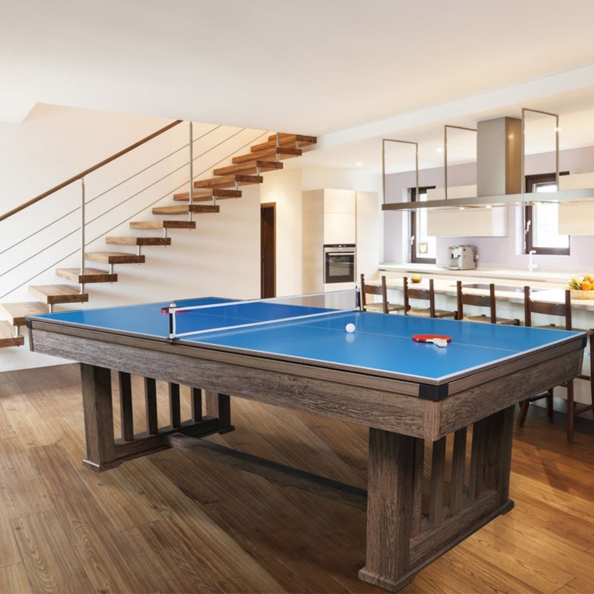 Accu Pro 7ft Pro Series Pool Table with Table Tennis Top - Fitness ...