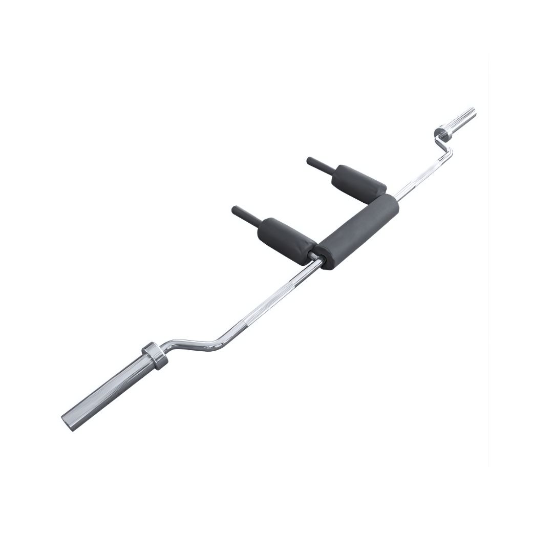 Squat Safety Bar (Chrome) - Fitness Equipment Ireland
