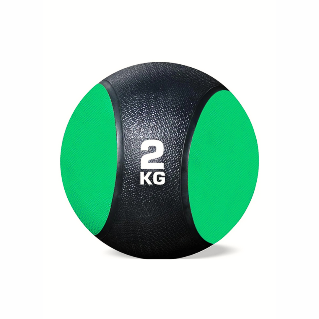 2KG Rubber Medicine Ball with Bounce - Fitness Equipment Ireland